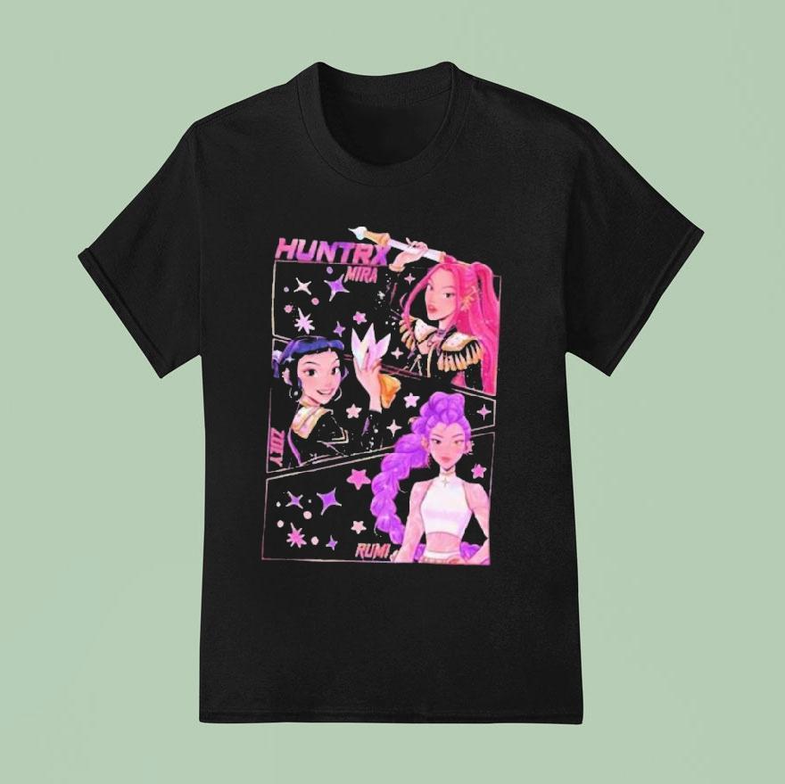 Kpop Demon Hunters Russ Cash Stack Into The Wild Tour 2025 Shirt ...